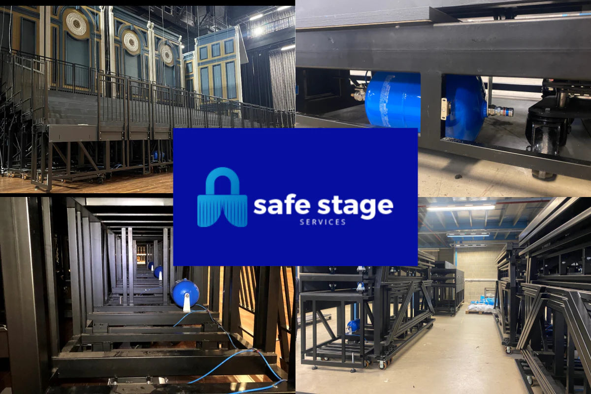 PPS provide a pneumatic solution for Safe Stage Services | PPS